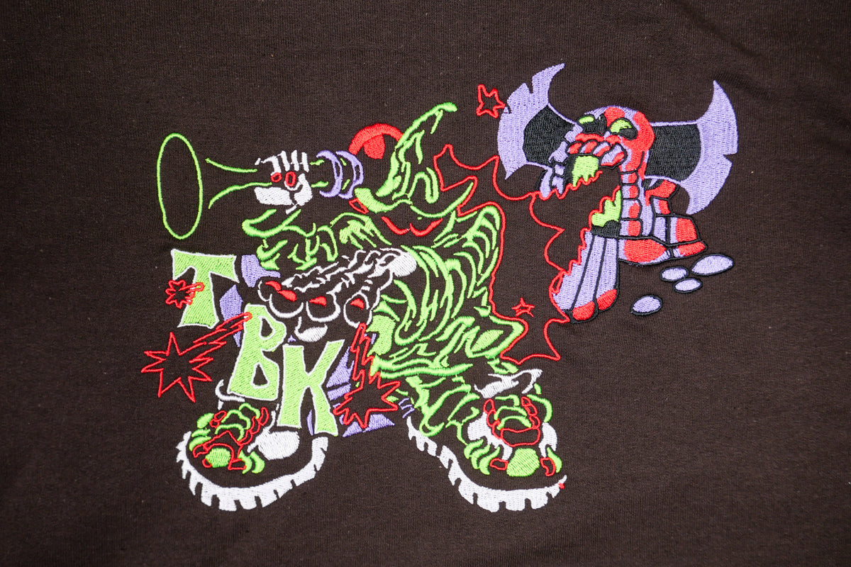 TBK HOODIE X KOGAN BRAUN – Tiefbasskommando